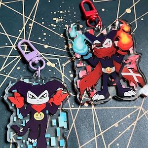 Impmon Acrylic Charm - Etsy UK