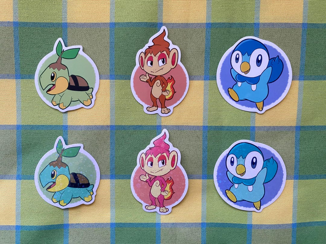 POKEMON: Sinnoh Starter - Etsy