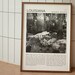 Louisiana Black and White Digital Print, LA Vintage Wall Art, Retro ...