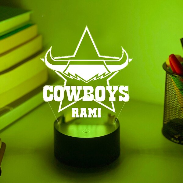 Dallas Cowboys Lamp - Etsy