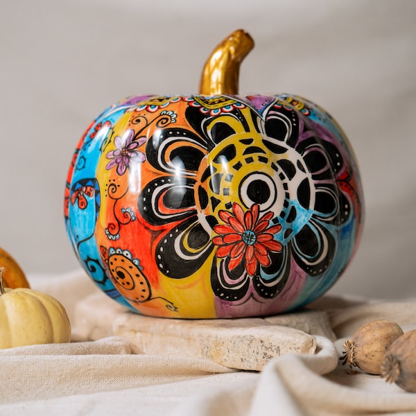 Ceramic Pumpkin - Etsy