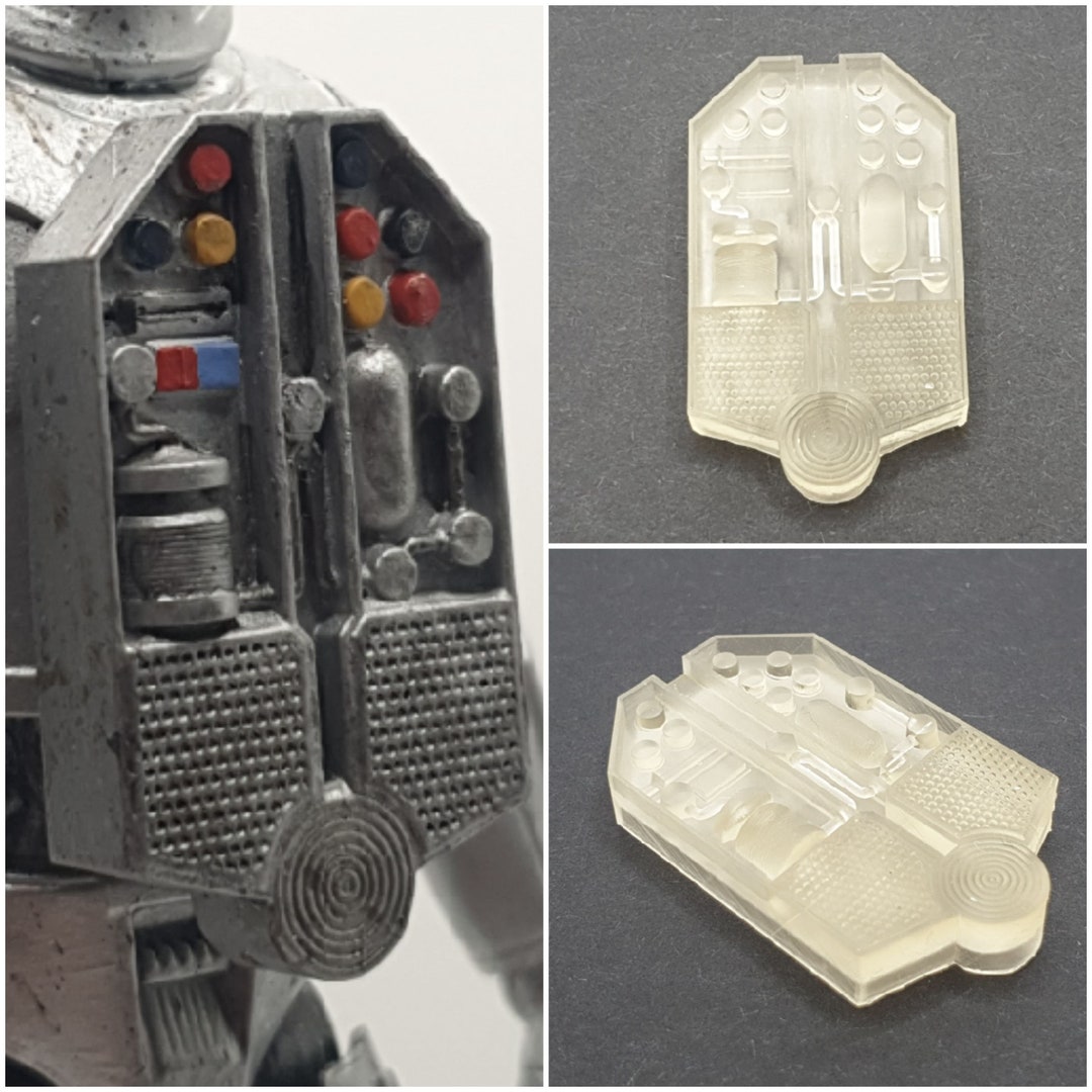 Cyborg Chest Piece - Unpainted - Etsy UK