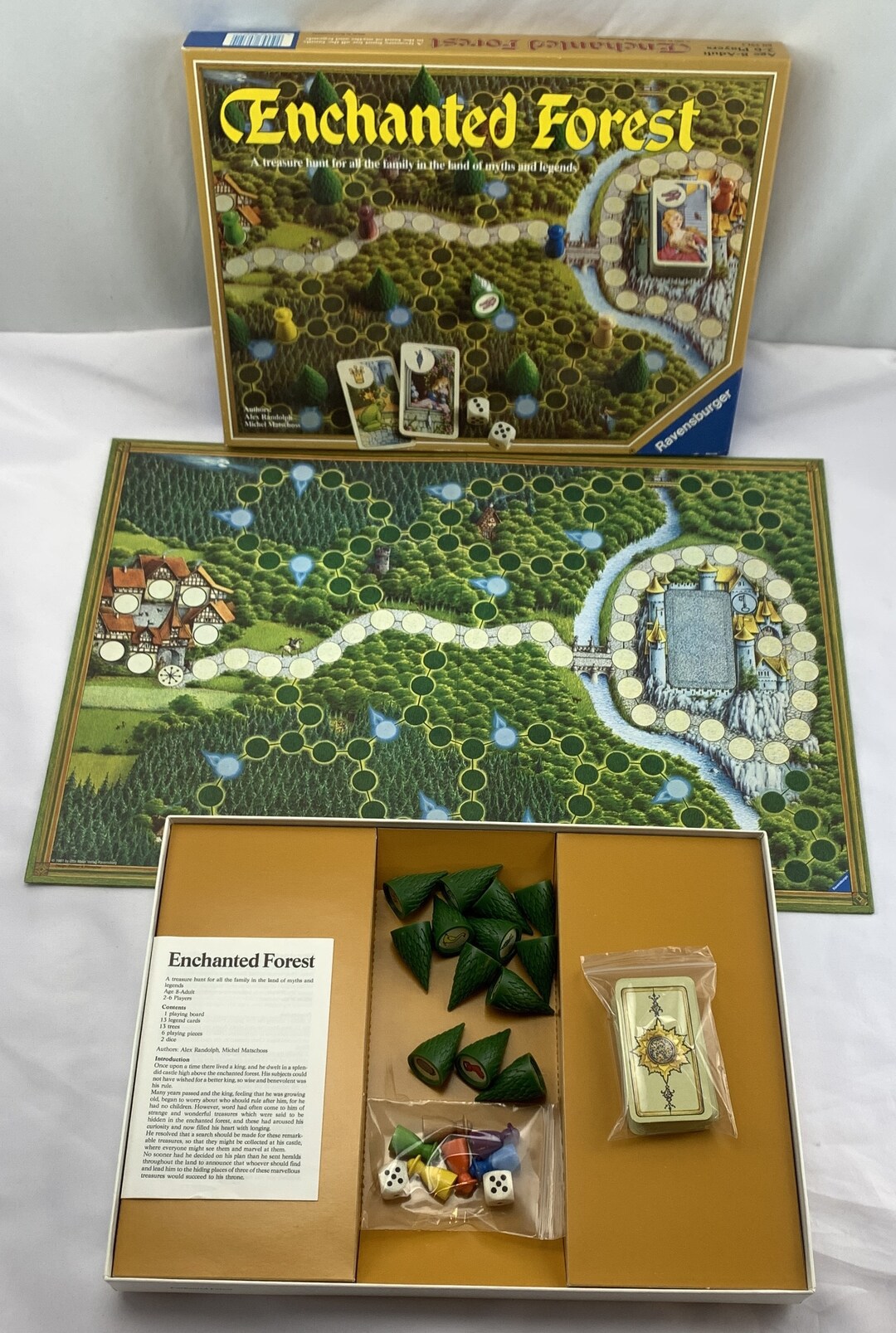 1982 Enchanted Forest Game by Ravensburger Complete Good Condition FREE ...