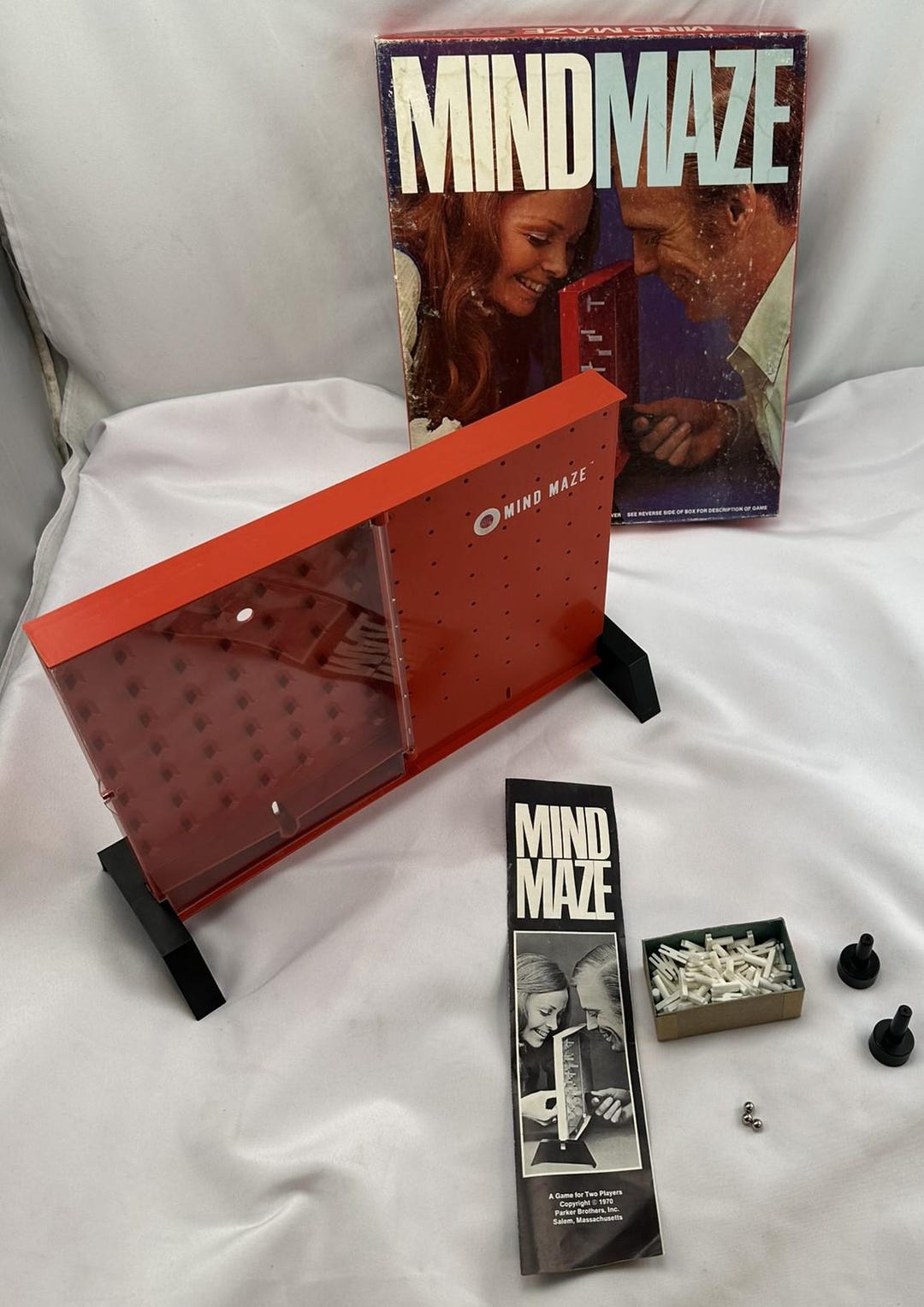 1970 Mind Maze Game by Parker Brothers Complete in Good Condition FREE ...