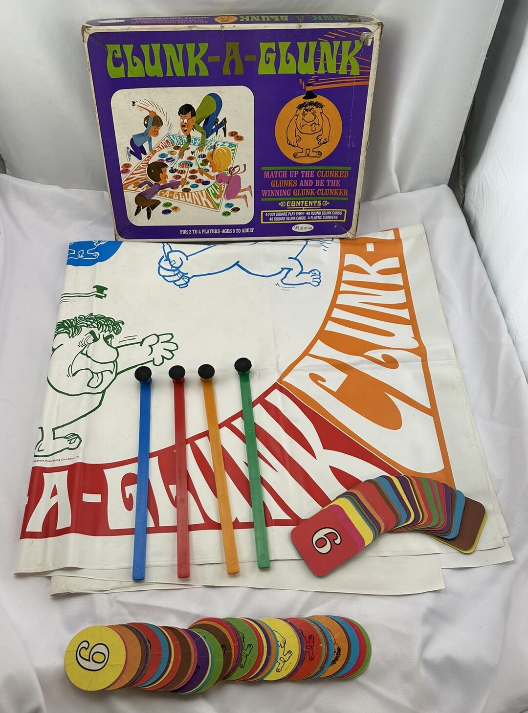 1968 Clunk A Gunk Game by Whitman Complete in Very Good Condition FREE ...
