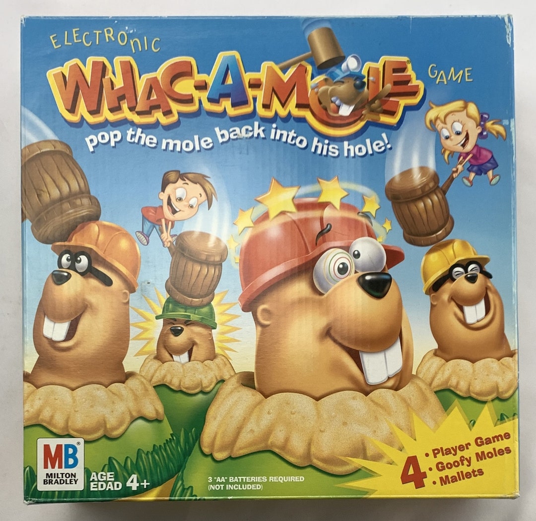 2004 Whac-a-mole Electronic Game by Milton Bradley Brand New FREE SHIPPING - Etsy