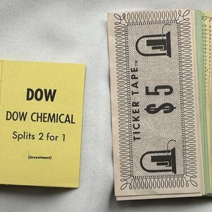 1960 Ticker Tape Stock Market Game by Cadaco Complete in Very Good ...