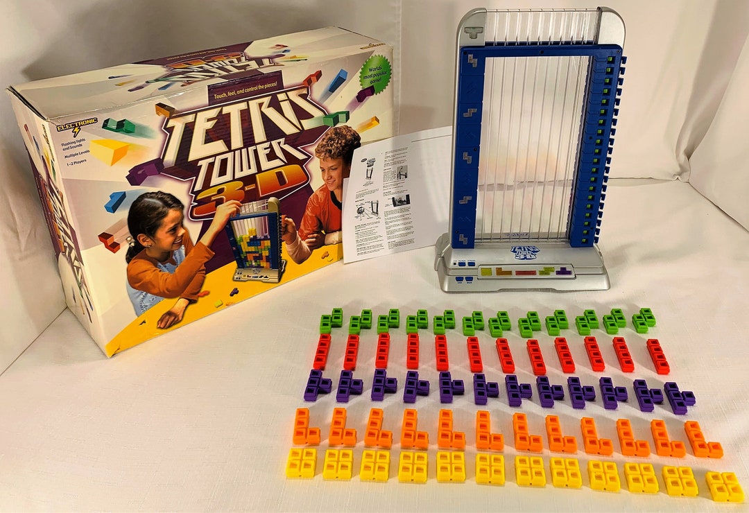 2003 Tetris Tower 3D by Radica Complete in Great Condition FREE ...