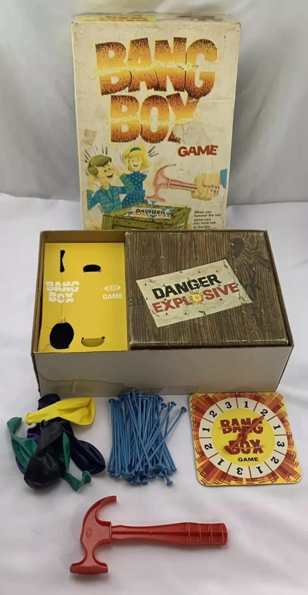 1969 Bang Box Game by Ideal Games Complete in Great Condition FREE ...