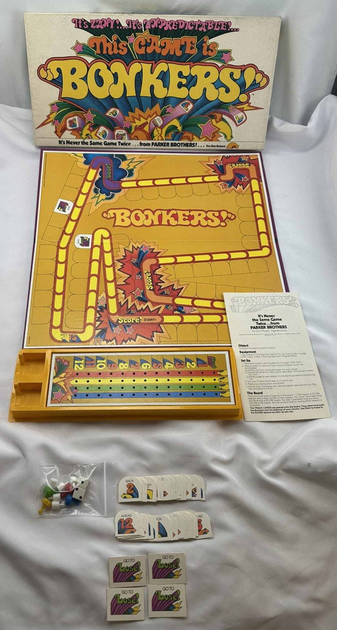 1978 This Game is Bonkers Game by Milton Bradley Complete Great ...