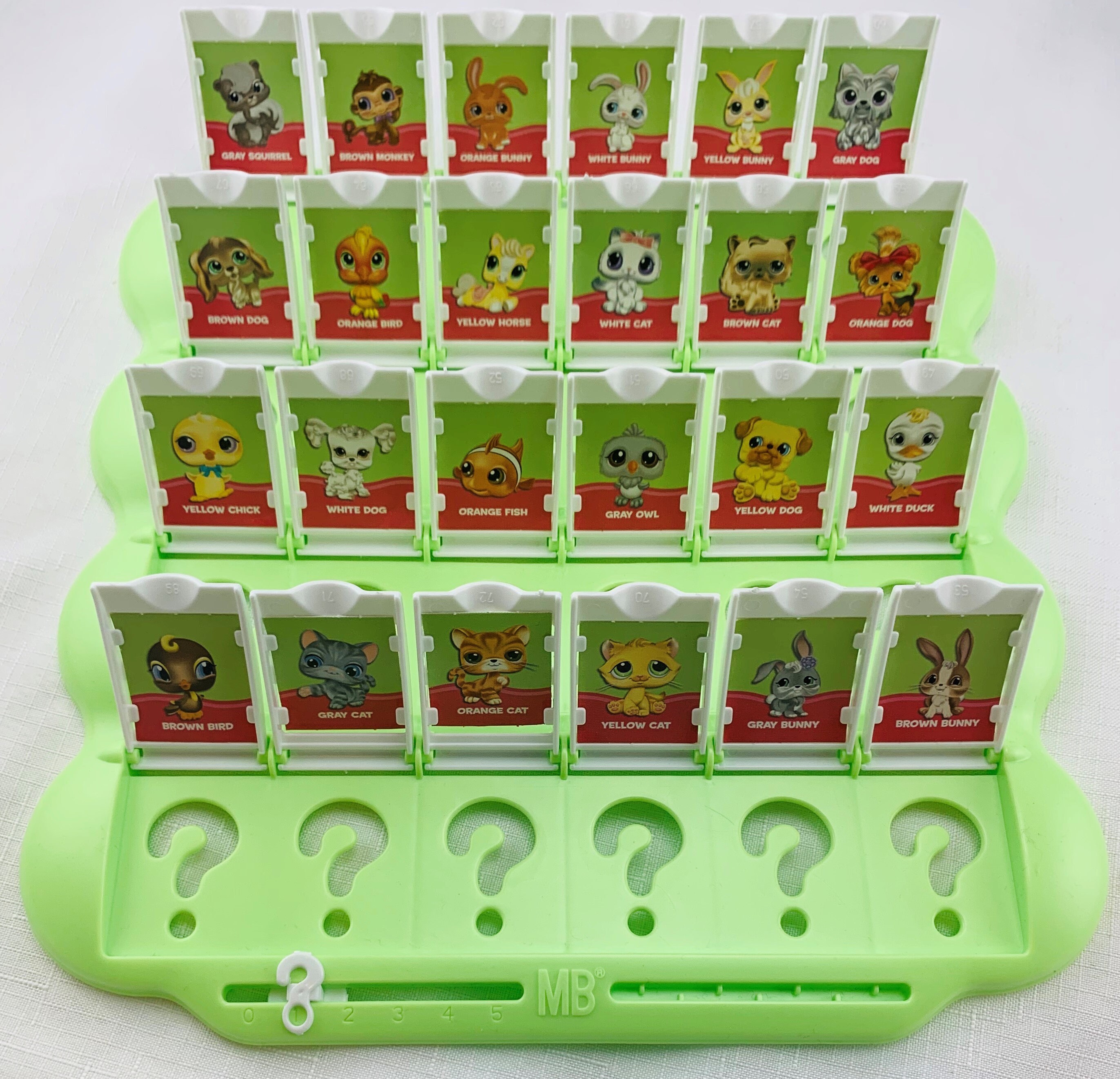 Littlest Pet Shop Guess Who Game by Hasbro Complete in Great - Etsy