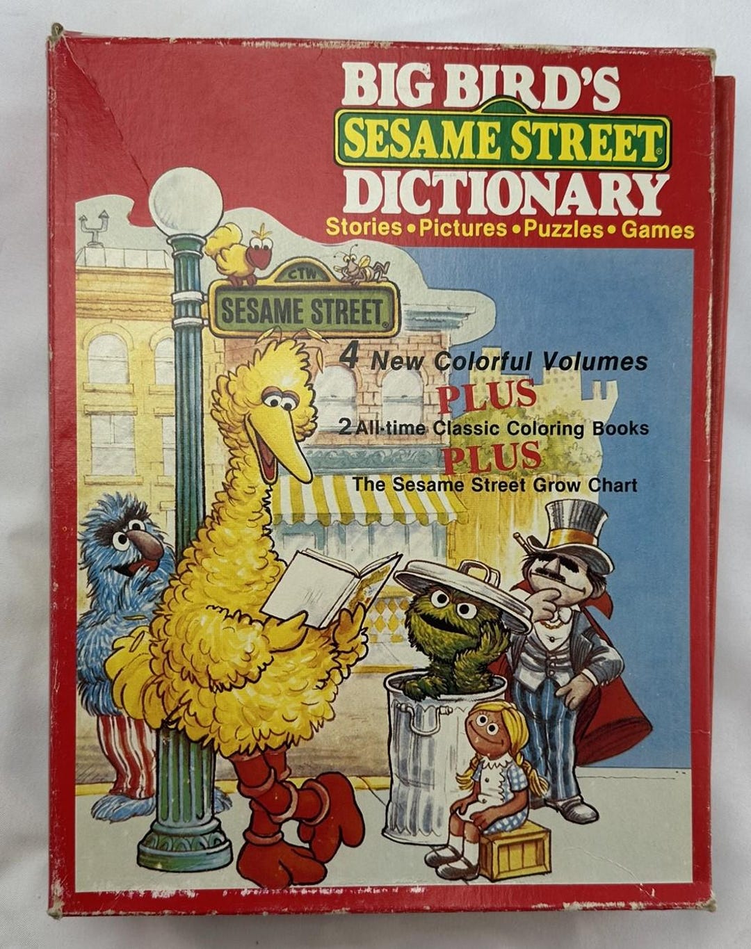 1981 Big Birds Sesame Street Dictionary in Good Condition FREE SHIPPING ...