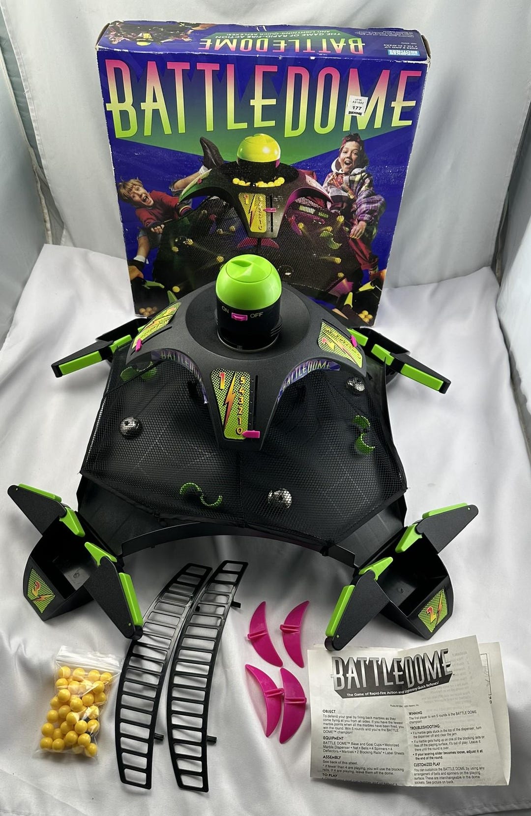 1994 Battle Dome Game by Parker Brothers Complete in Great Condition ...