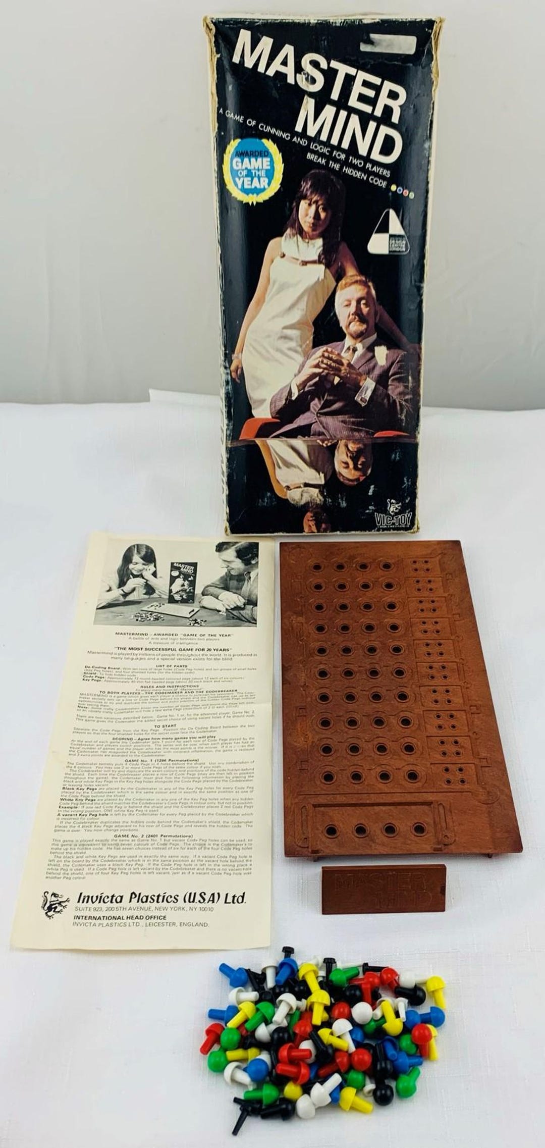 Mastermind by Pressman Complete in Great Condition FREE SHIPPING - Etsy