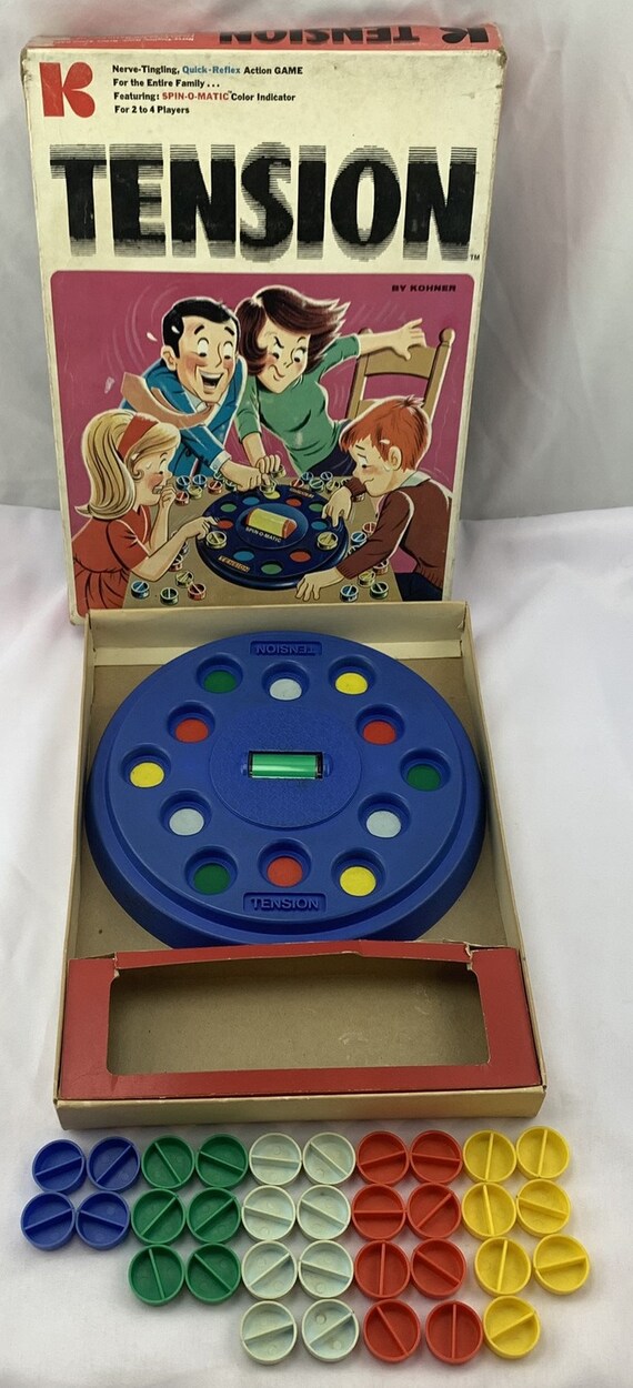 1970 Tension Game by Kohner in Good Cond FREE SHIPPING - Etsy