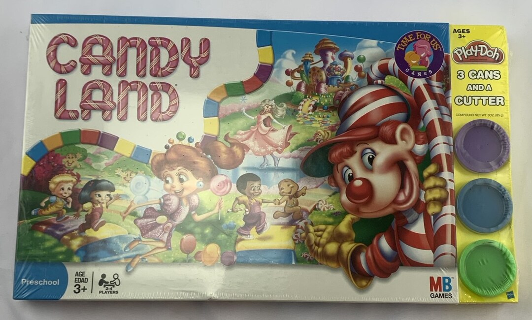 2002 Candy Land Game Play Doh by Milton Bradley Brand New Sealed FREE ...