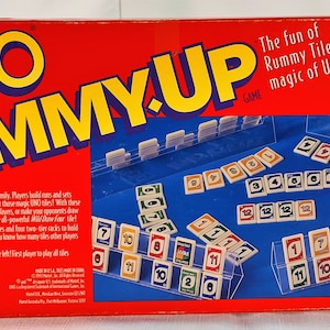1993 Uno Rummy up Game by Mattel Complete in Great Condition FREE ...