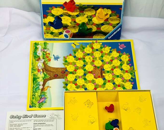1988 Baby Bird Game by Ravensburger Complete in Great Condition FREE ...