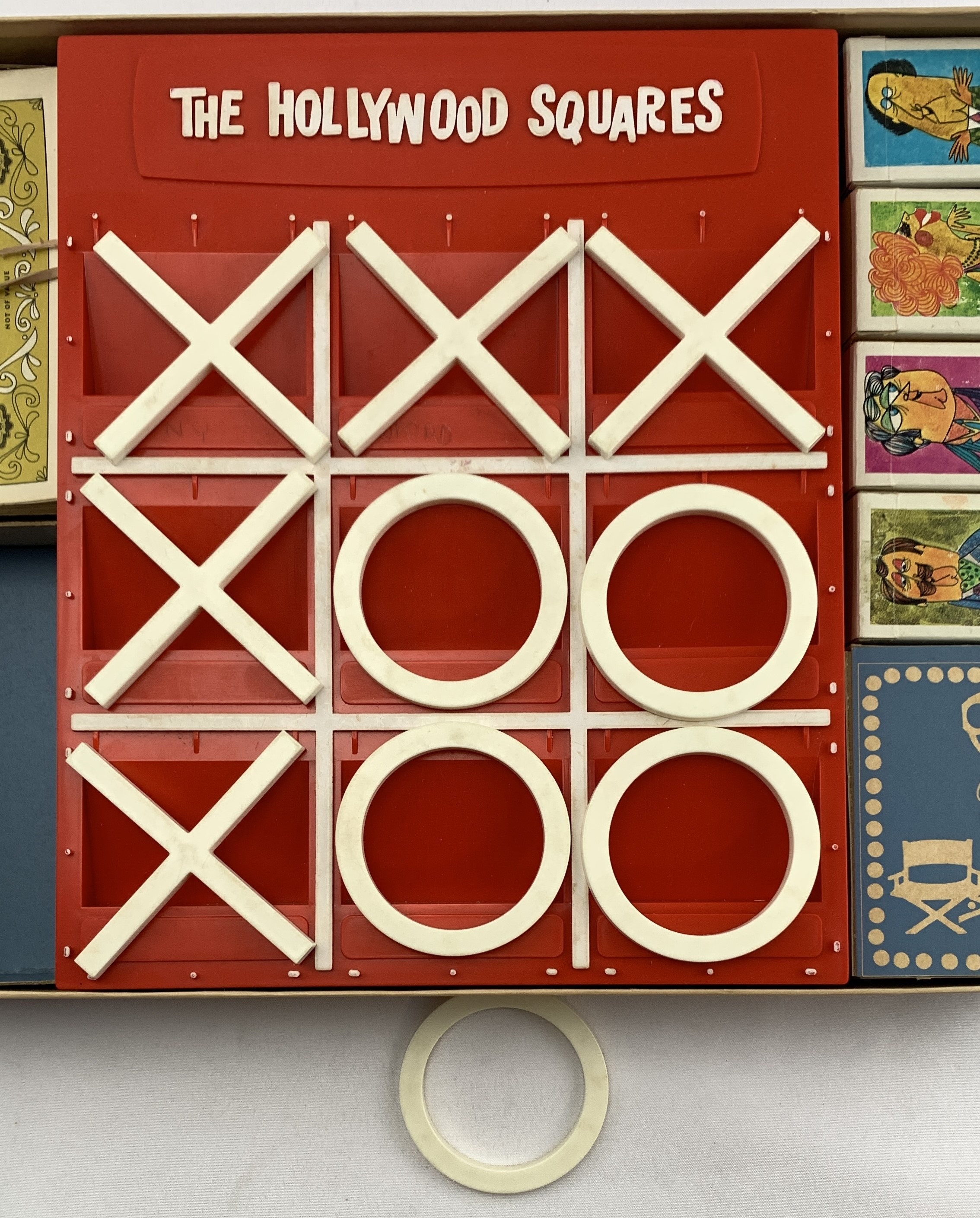 1967 Hollywood Squares Game by Western Publishing Co Complete Great ...