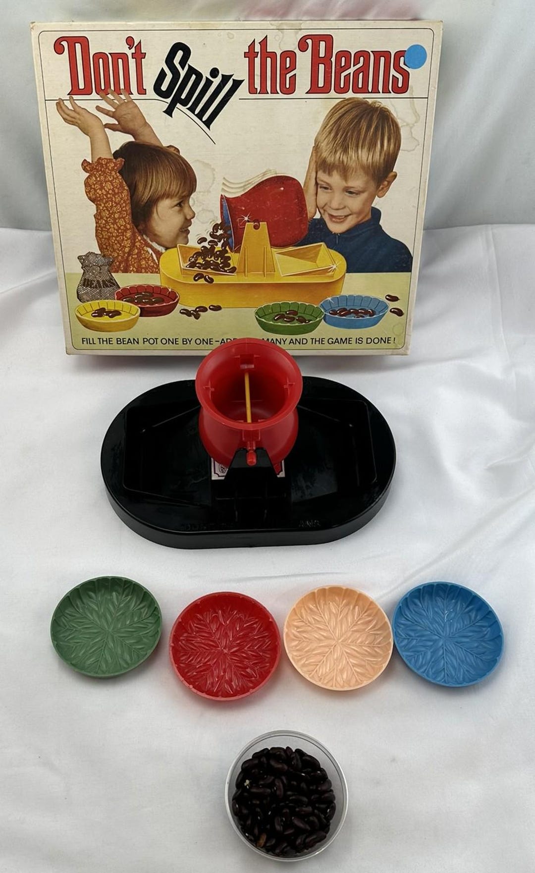 1967 Don't Spill the Beans Game by Schaper Complete in Great Condition ...