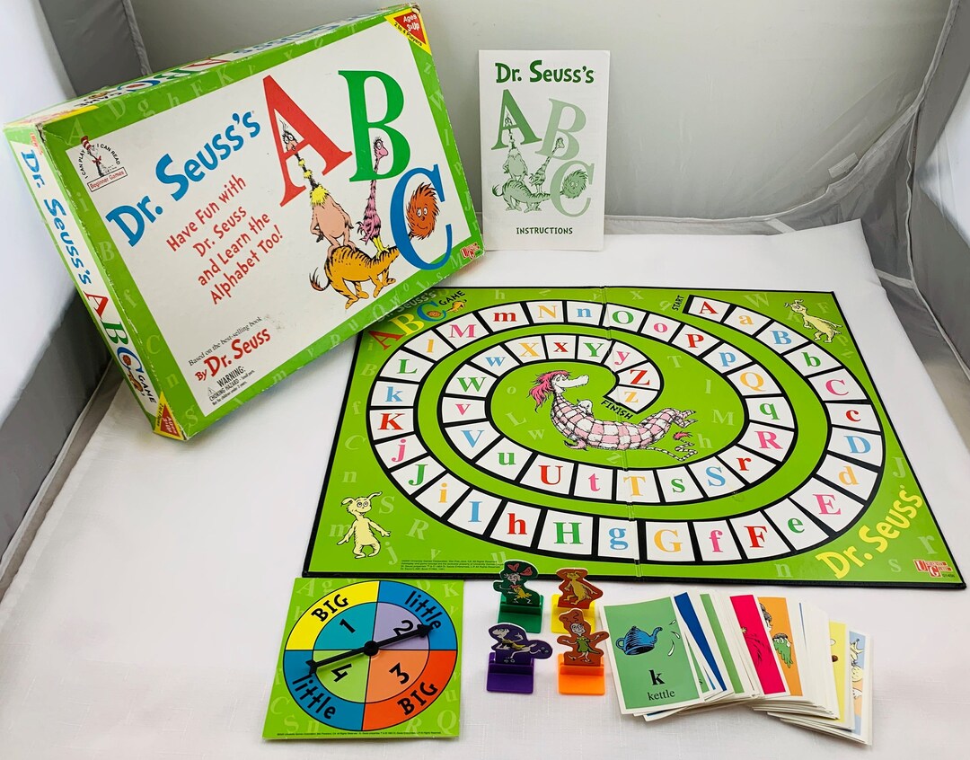 2000 Dr. Seuss's ABC Game by University Games Complete in Great ...