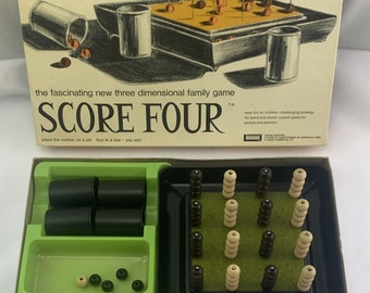 1978 Score Four Game by Lakeside Complete in Great Condition FREE ...