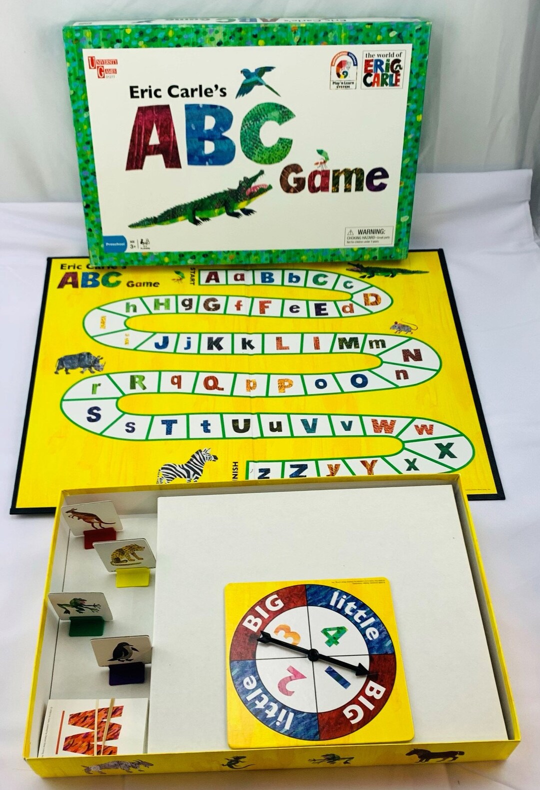 Eric Carle's ABC Game by University Games Complete in - Etsy