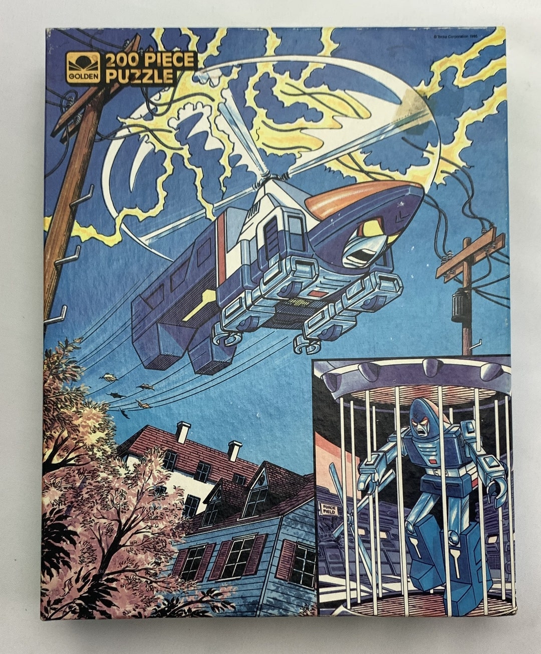 1985 Go Bots Mighty Robots 200 Piece Jigsaw Puzzle Golden Brand New ...