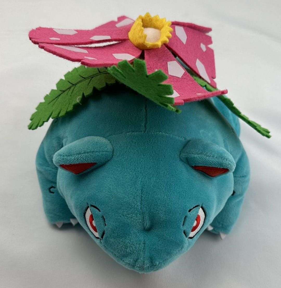 Pokemon Plush Venusaur 9 New FREE SHIPPING - Etsy