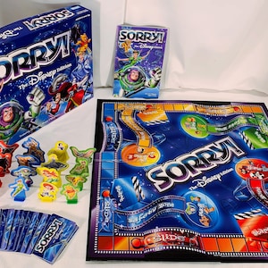 2001 Disney Sorry Game by Parker Brothers Complete in Great Condition ...