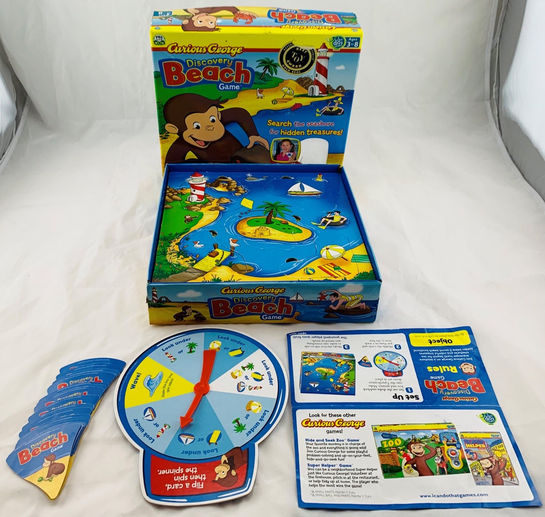 Curious George Discovery Beach Game by I Can Do That Games Complete ...