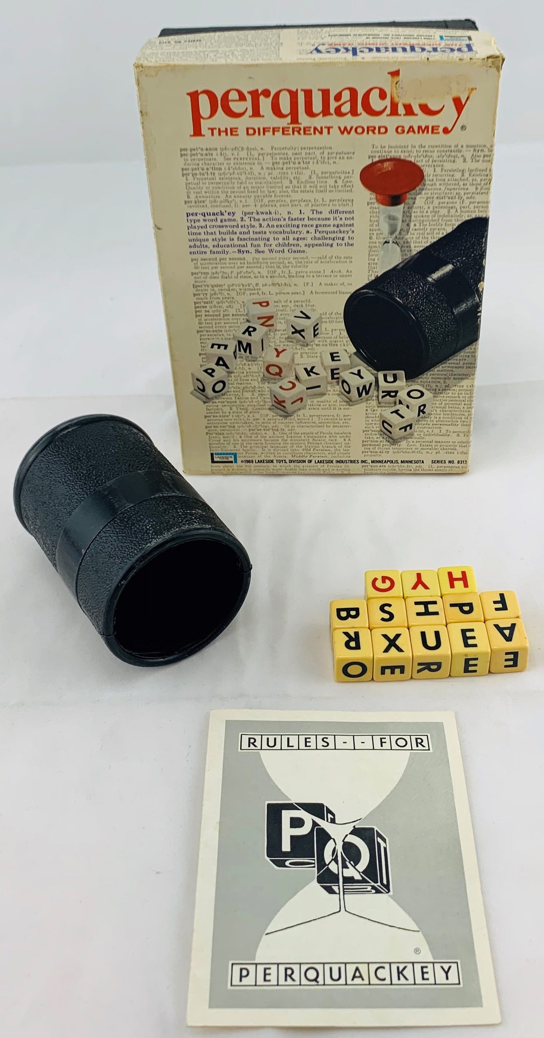 1970 Perquackey Game by Lakeside Complete in Great Condition FREE ...