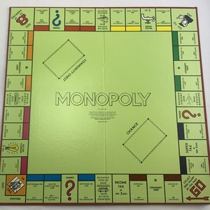 1986 Waddington Monopoly Irish Edition Never Played FREE SHIPPING - Etsy