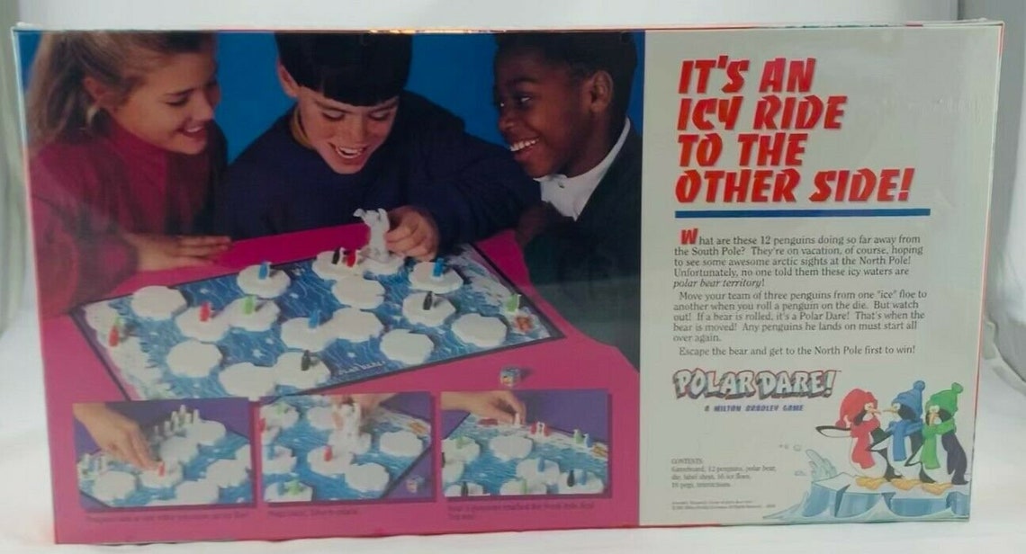 1991 Polar Dare! Game by Milton Bradley Brand New Sealed FREE SHIPPING ...