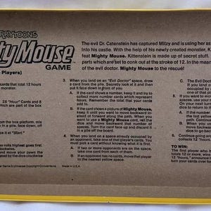 1978 Terrytoons Mighty Mouse Game by Milton Bradley Complete in Good ...