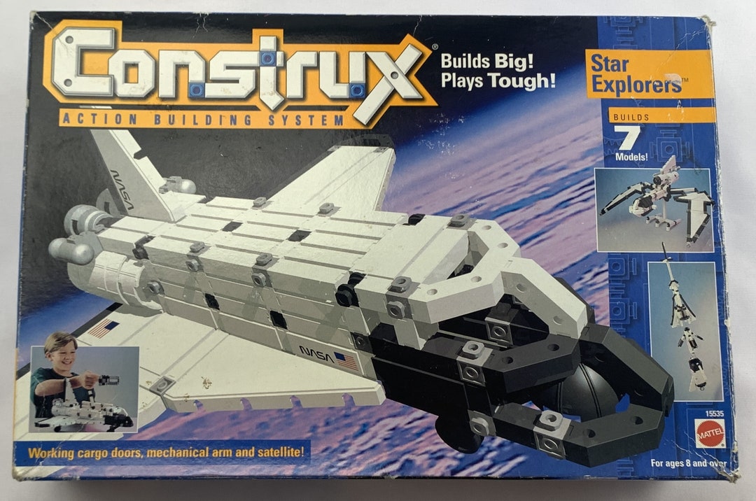 1996 Mattel Construx Set Star Explorers Set Brand New FREE SHIPPING - Etsy