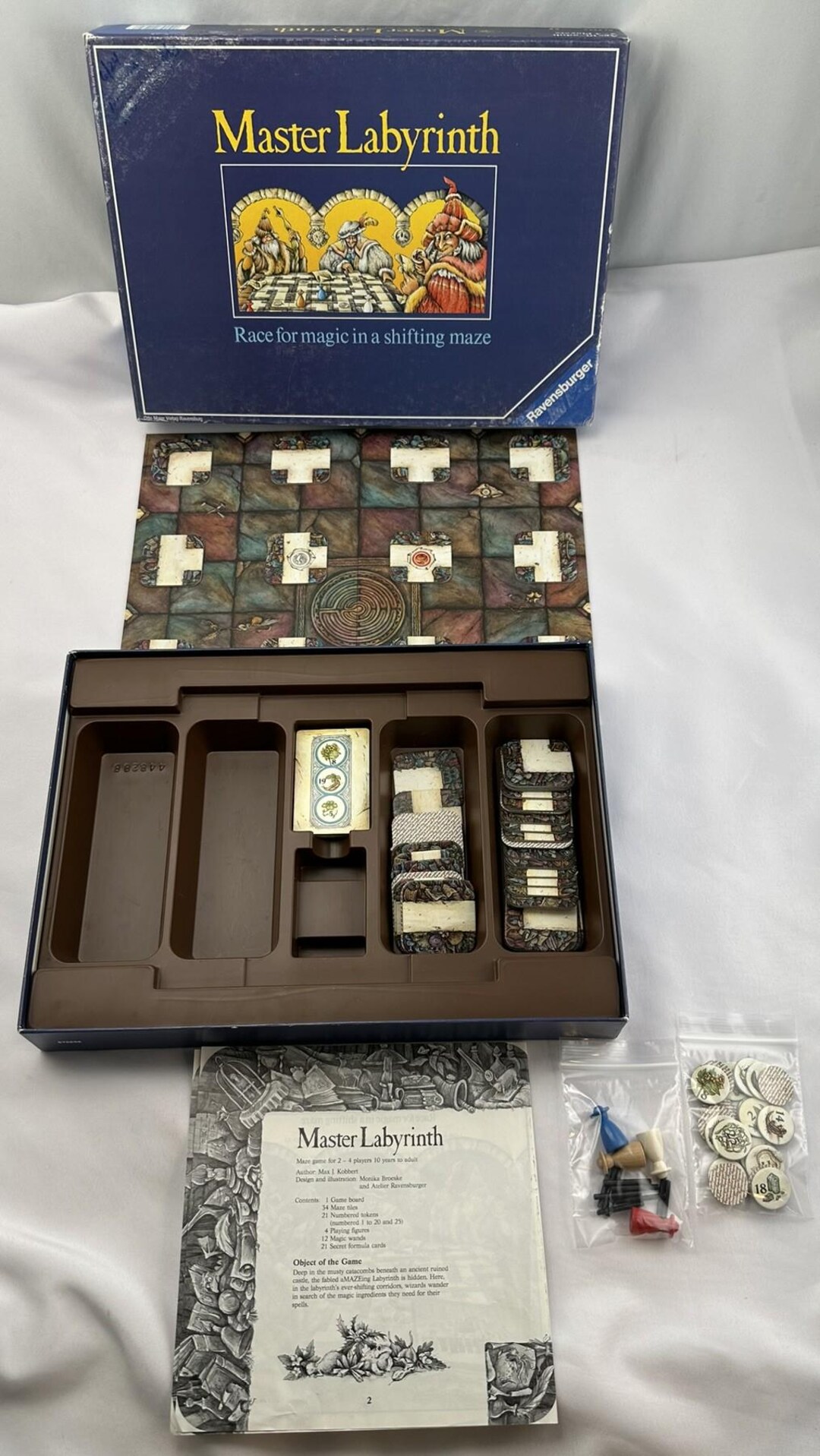 1991 Master Labyrinth Game by Ravensburger in Very Condition FREE ...