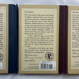 A Series of Unfortunate Events by Lemony Snicket Chapter Books 1-13 ...