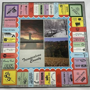 1986 Hometown USA Monopoly Game by Milco Complete in Great Condition ...