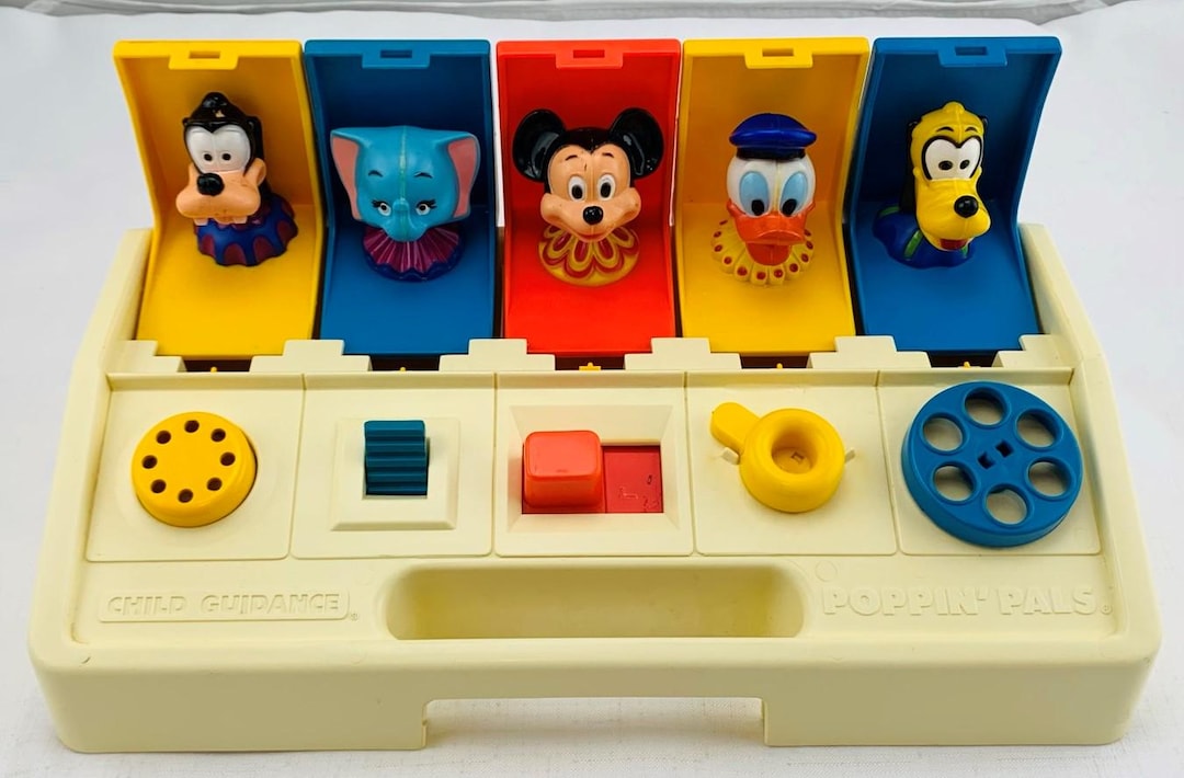 1975 Disney Poppin Pals Pop N Pals Child Guidance Clean Good Condition ...