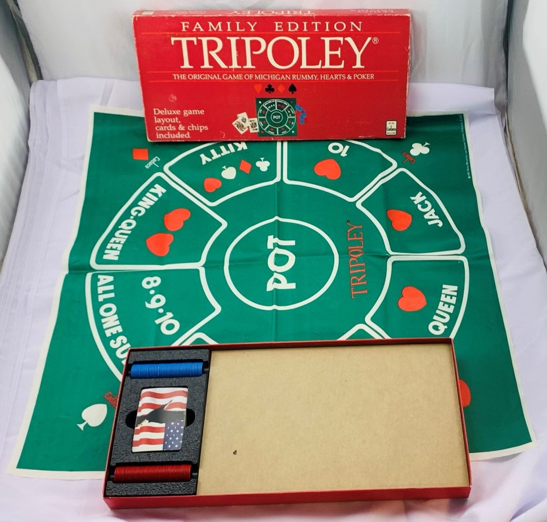1992 Tripoley Family Edition by Cadaco in Great Condition FREE SHIPPING ...