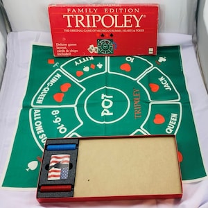 1992 Tripoley Family Edition by Cadaco in Great Condition FREE SHIPPING ...