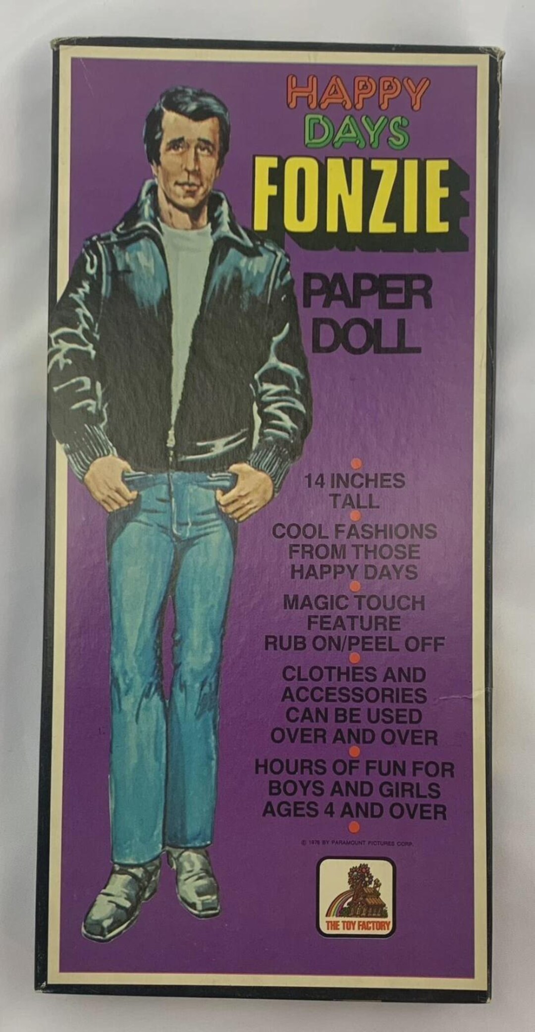 1976 Fonzie Paper Doll New Old Stock FREE SHIPPING - Etsy