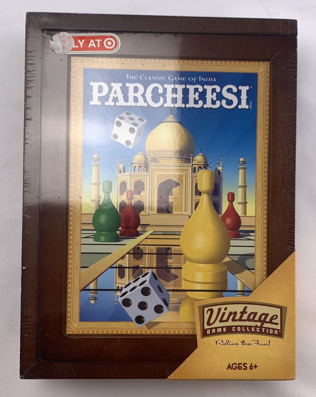 Parcheesi Game of India Wood Box Book Edition Brand New Sealed FREE ...