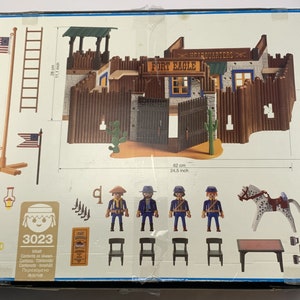 1998 Playmobil 3023 Fort Eagle Western Nordists Set Complete in ...