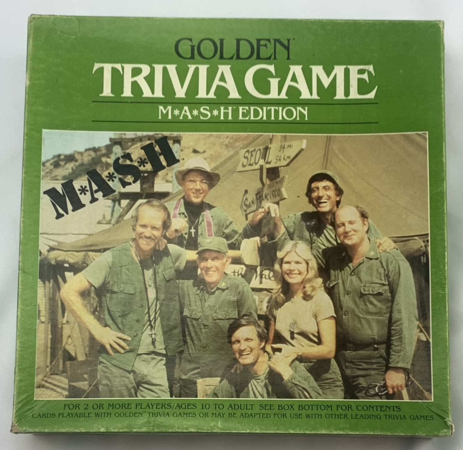 1984 Golden Trivia Game: M.A.S.H. Edition Game New Old Stock - Etsy