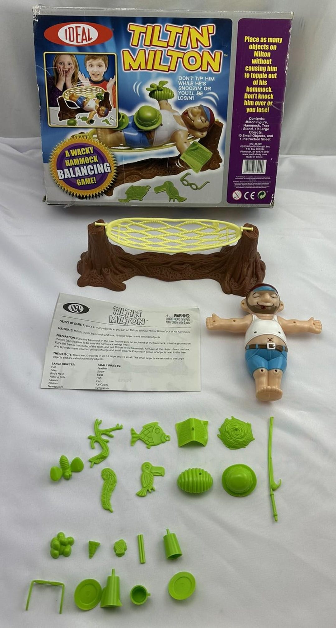 Tiltin' Milton Game by Ideal Complete in Great Condition FREE SHIPPING ...