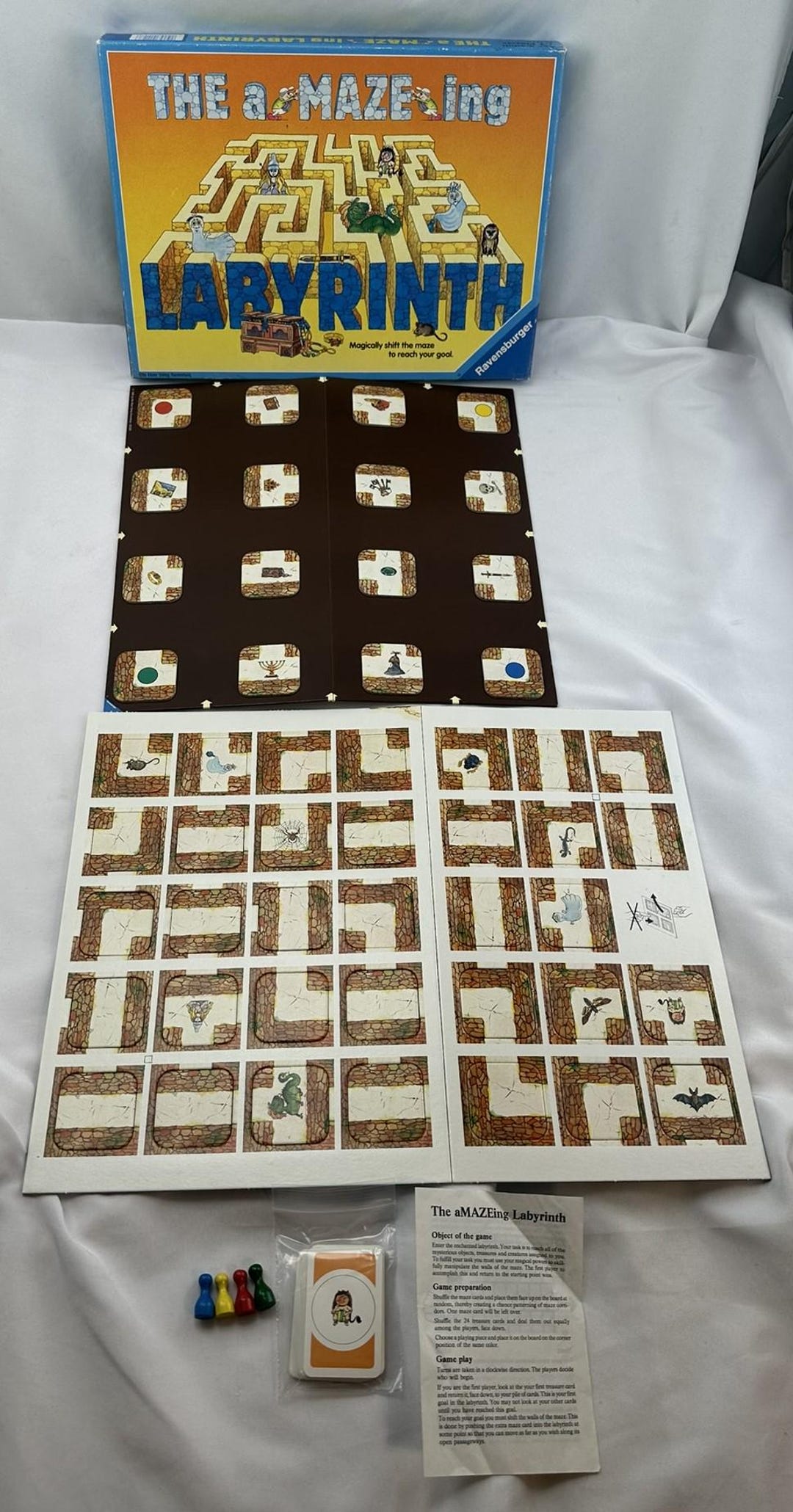 1988 Amazing Labyrinth Game by Ravensburger Complete in Great Condition ...