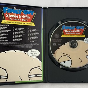 The Family Guy Seasons 1-4, 6 & Stewie's Untold Story - Etsy
