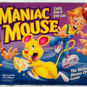 1993 Maniac Mouse Game by Milton Bradley Brand NEW FREE SHIPPING - Etsy
